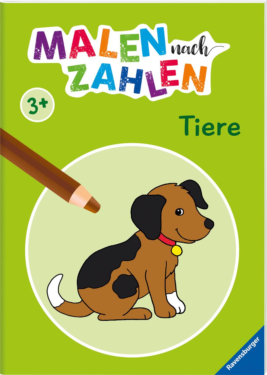 Tiere - Malen nach Zahlen | 9783473555383
